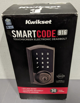 Kwikset Smartcode 916 Electronic Deadbolt - 916 TRL ZB-HA 11P | eBay
