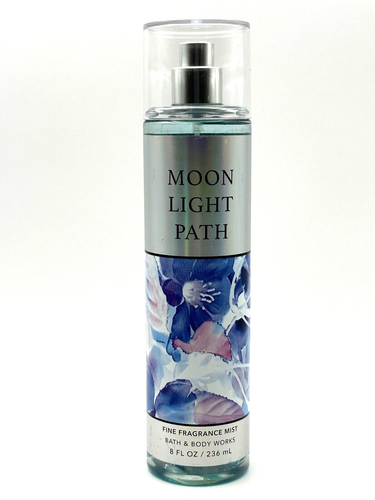 NEW 1 BATH & BODY WORKS MOONLIGHT PATH FINE FRAGRANCE MIST BODY SPRAY 8 ...