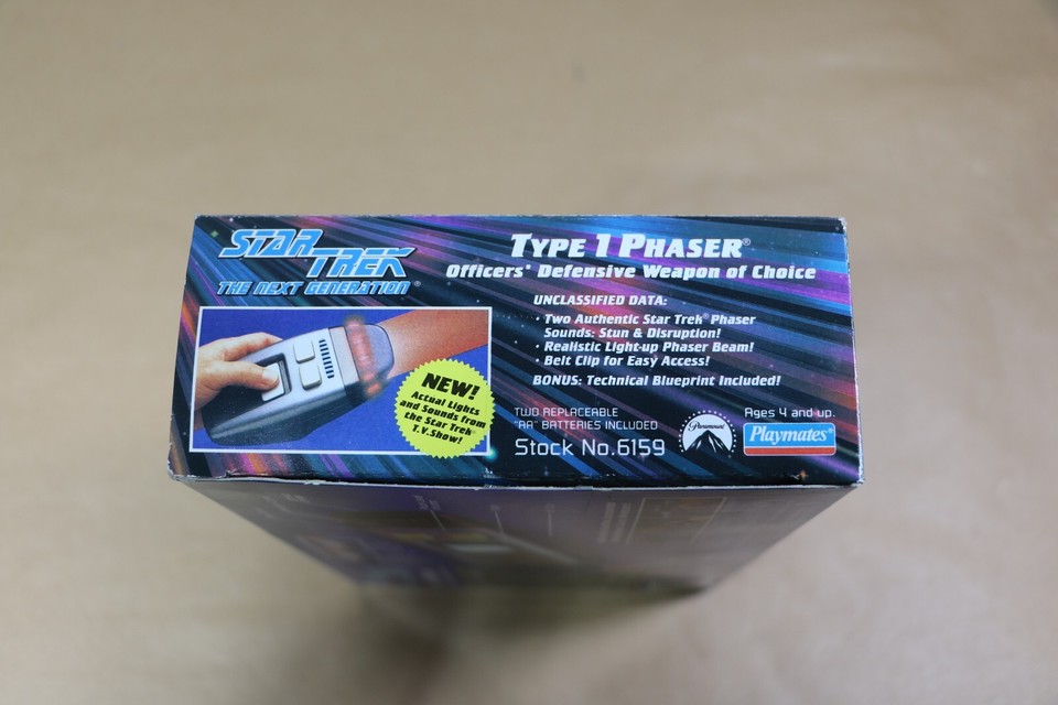 Star Trek The Next Generation Type 1 Phaser Collector's Edition 1994 ...