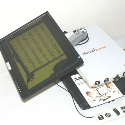 STUNNING HUMANWARE SMARTVIEW XTEND 20" LOW VISION VIDEO MAGNIFIER ...