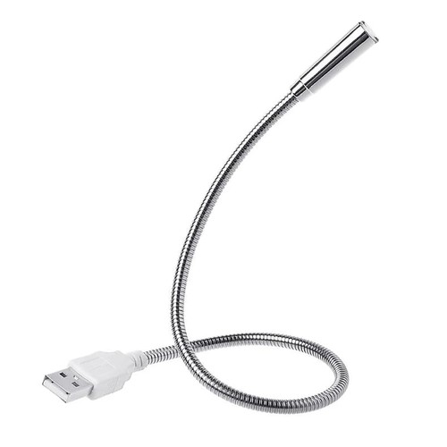 USB Keyboard Light, Flexible Gooseneck Mini LED USB Reading Night Lamp ...