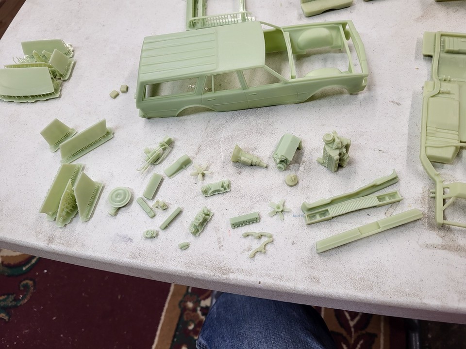 1986 Chevrolet Caprice Station Wagon Junker Derby Car Resin Model Kit 1 ...