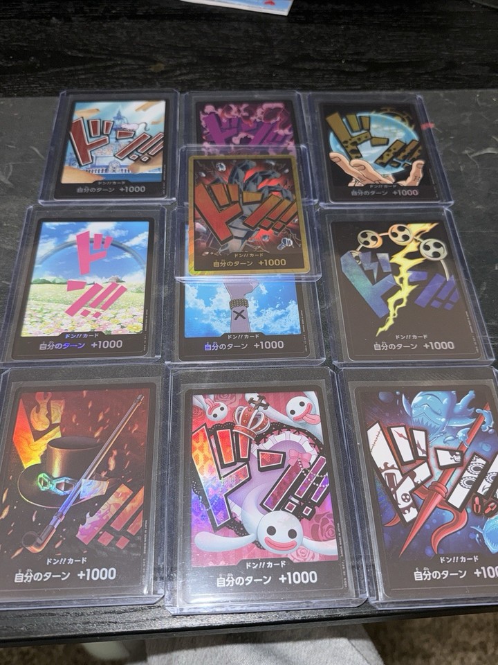 30 One Piece Japanese Alt Art /Sec Card Lot With Gold Don And 9 Don ...