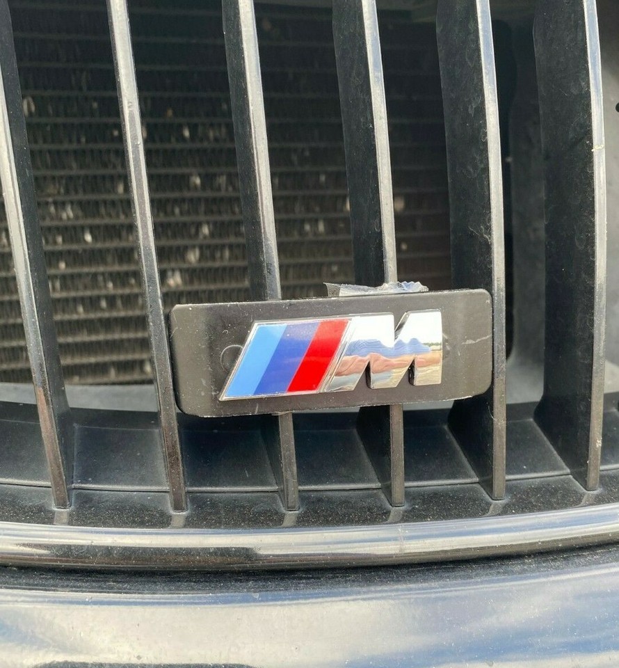 BMW M3 E30, E36, E46, M5, M6 front grill emblem with Mount bracket ...