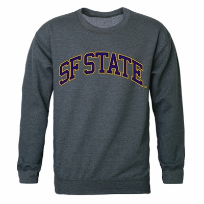 SFSU San Francisco State University Campus Sweatshirt Sweater Heather ...
