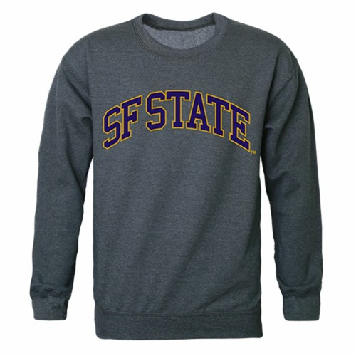 SFSU San Francisco State University Campus Sweatshirt Sweater Heather ...