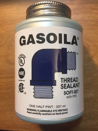 Gasoila Soft-Set Pipe Thread Sealant - Blue for sale online | eBay
