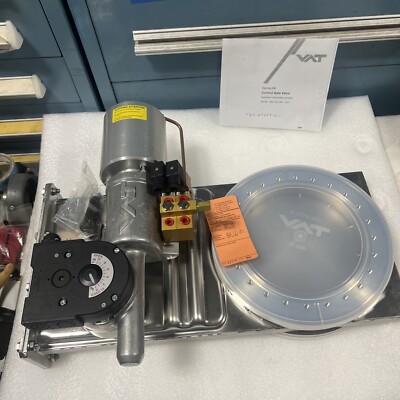 VAT Series 64 Control Gate Valve F64-65209-01 3 Position Pneumatic ...