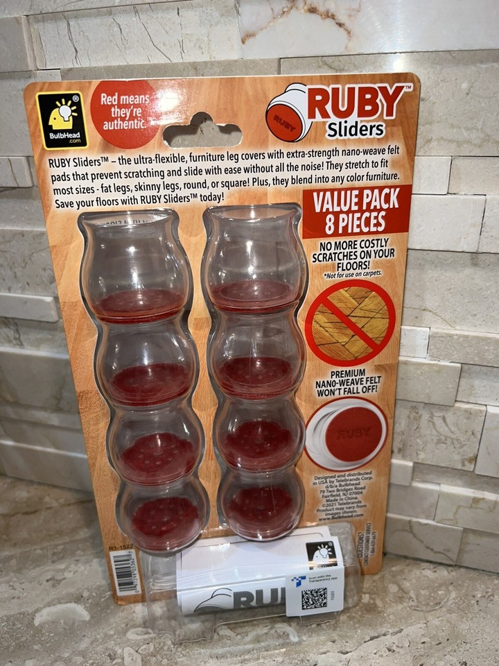 Ruby Sliders As Seen On TV by BulbHead - Red Means They’re Authentic ...