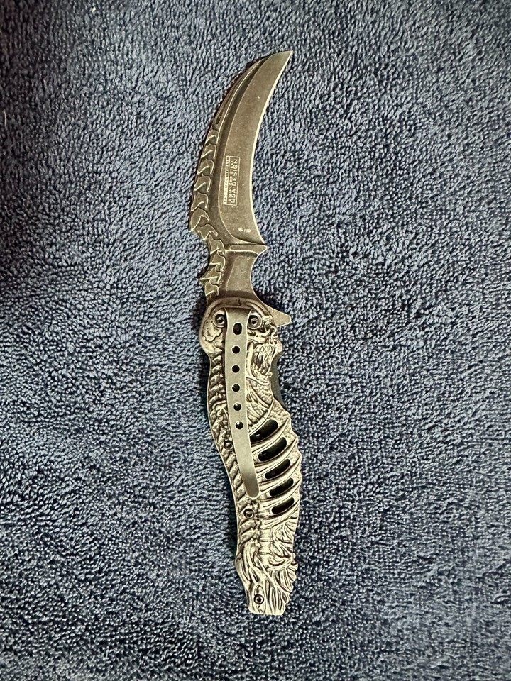 Tac-Force TF-857 Karambit Assist Opening Skeleton Hawkbill Folding ...