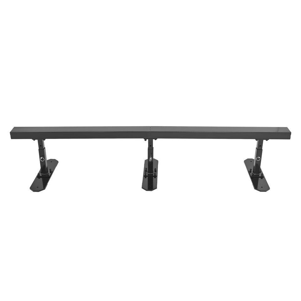 6ft Flat Bar Skate Rail Adjustable Skateboard Ramp Grind Rail For BMX ...