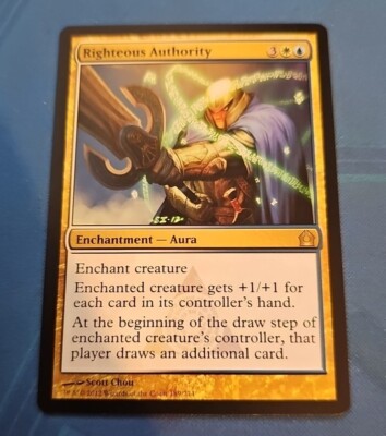 MTG Righteous Authority Return to Ravnica 189/274 Regular Rare | eBay