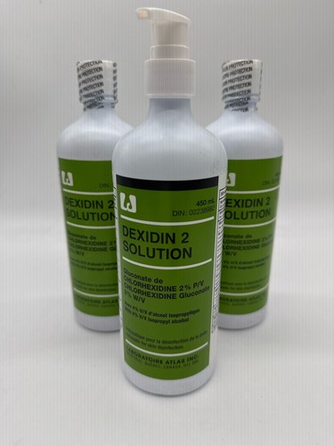 Dexidin™ 2 Solution 450 ML Antiseptic Disinfectant for Skin & Wound ...