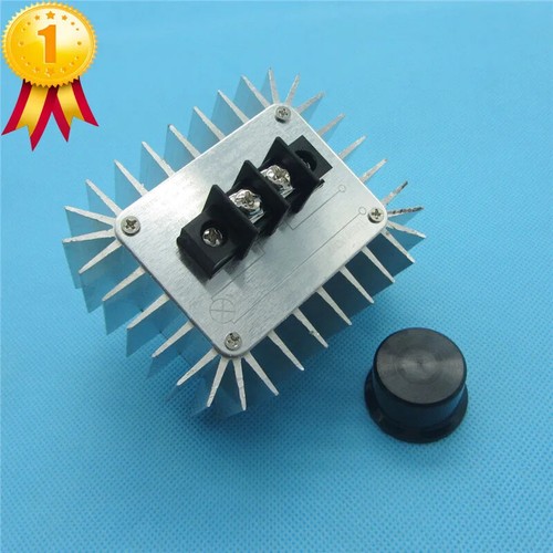 Voltage Regulator, 5000W, AC 220V, SCR Dimming, Thermostat, Aluminum ...