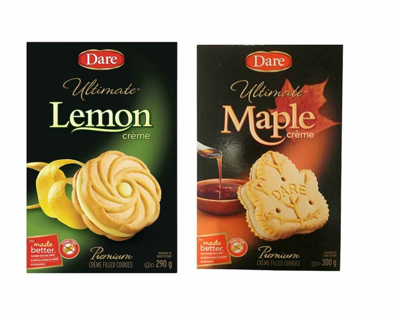 Dare Maple Creme Cookies and Dare Lemon Creme Cookies Bundle {Canadian ...