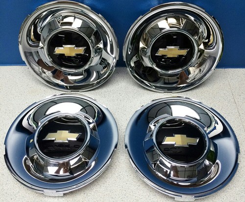 '09-14 Chevy Tahoe Avalanche Silverado Chrome 5416 Center Caps 19433403 ...