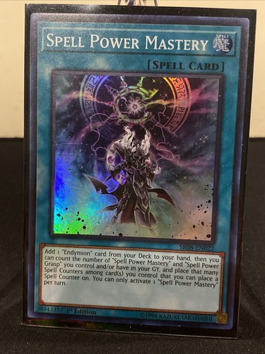 Yu-Gi-Oh! TCG Spell Power Mastery Order of the Spellcasters 1st Edition ...