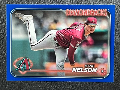 Ryne Nelson 2024 Topps Series 1 #334 Royal Blue | eBay
