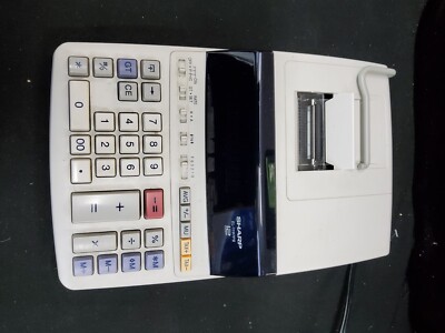 Sharp EL-1197PIII 12 Digit Desktop Calculator Printing Adding Machine ...
