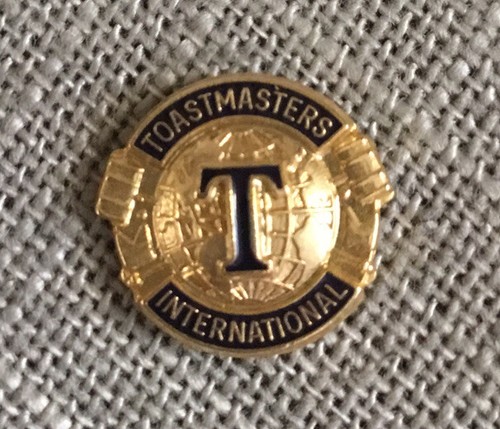 Toastmasters International Lapel Tie Pin Gold Tone | eBay