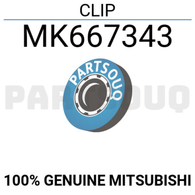 MK667343 Genuine Mitsubishi CLIP | eBay