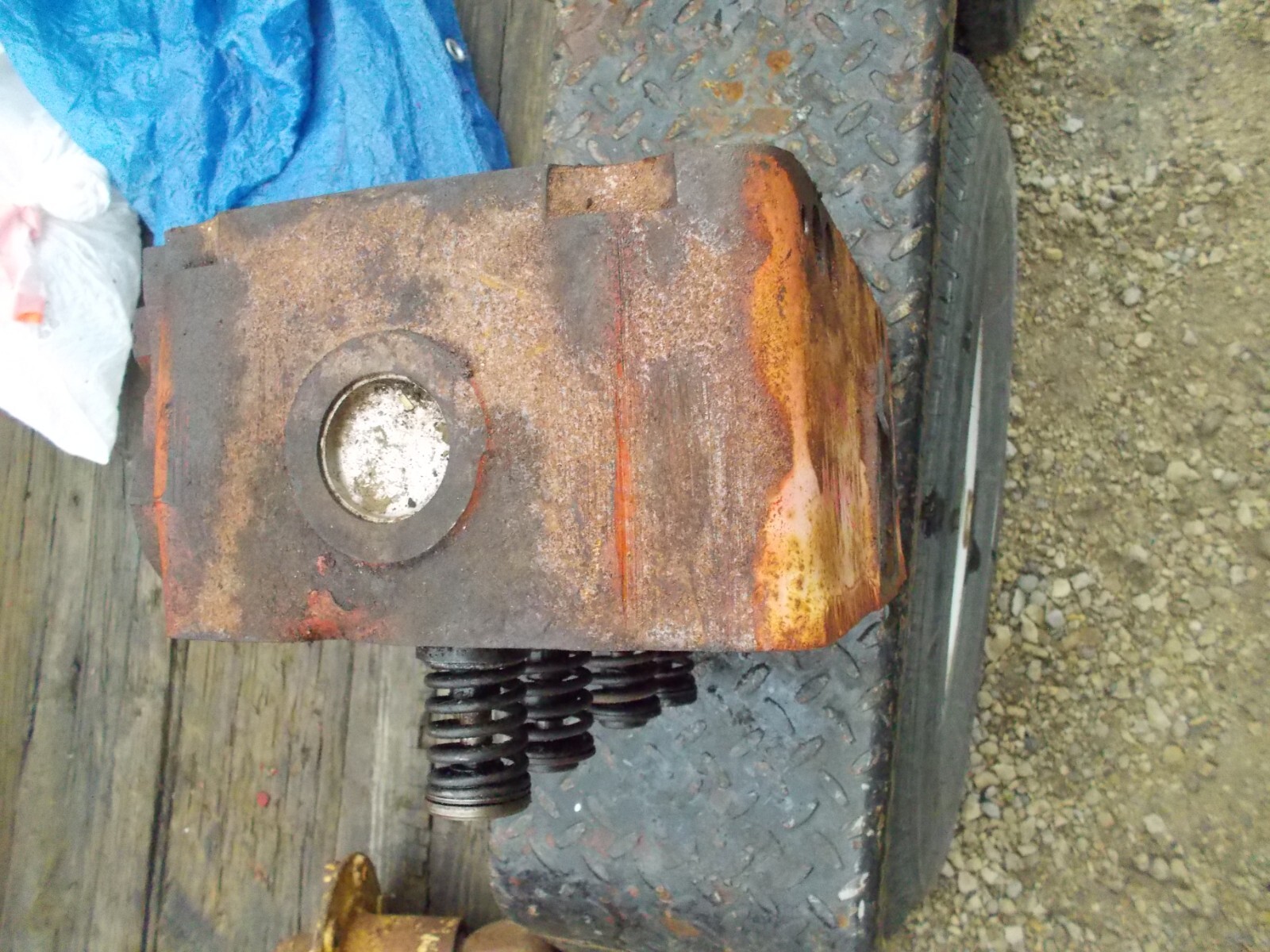 Case 731 Diesel D tractor engine motor Front Rear cylinder head A20957 ...