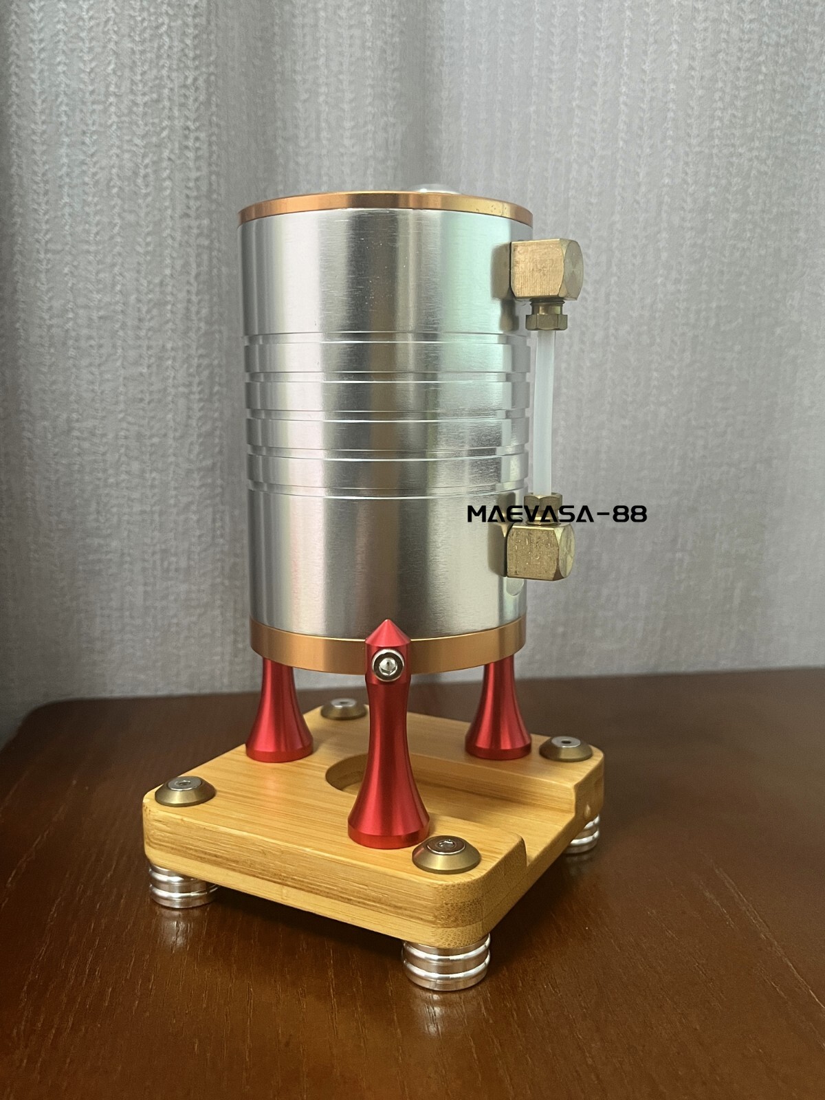 All Metal Vertical Steam Engine Model with 167ml Boiler Science ...