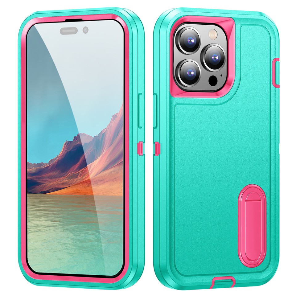 For iPhone 16 15 Pro Max 14 Plus 13 12 11 Phone Case Heavy Duty ...