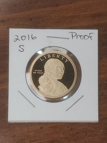 Gem 2016-S Proof Native American Dollar - Code Talkers Reverse - Free ...