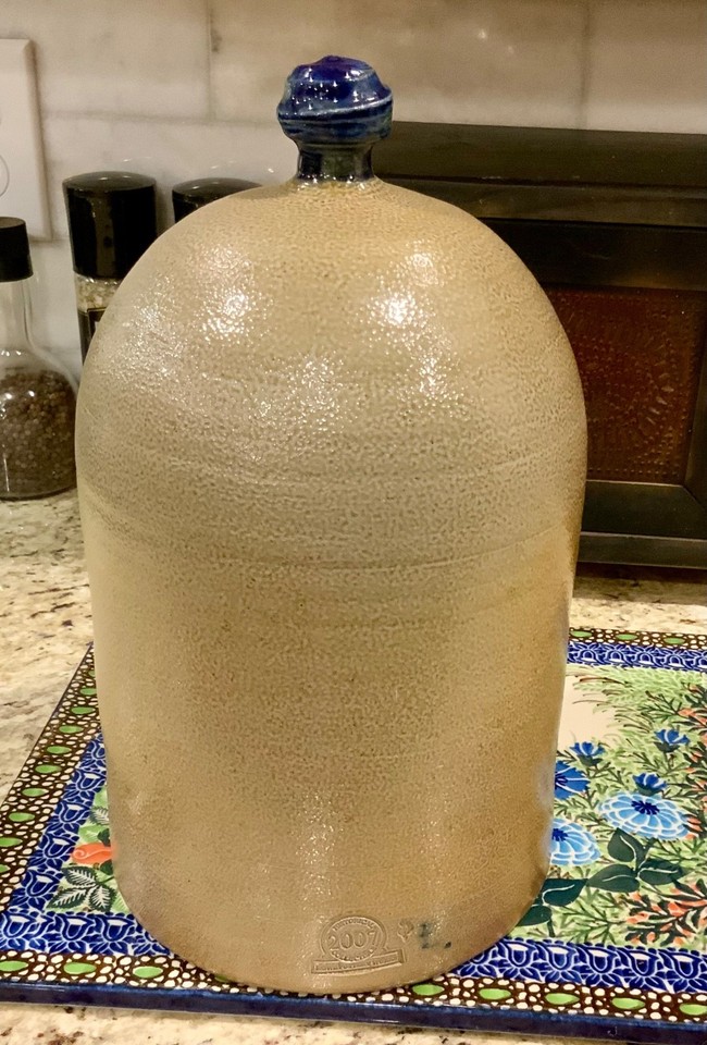 ROWE POTTERY Historical Collection Chicken Waterer 2007 Salt Glazed ...