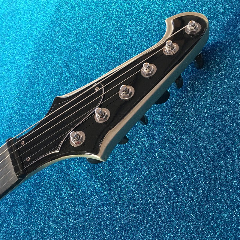 Factory Silver Mist Electric Guitar Firebird I H-H Pickups Chrome ...