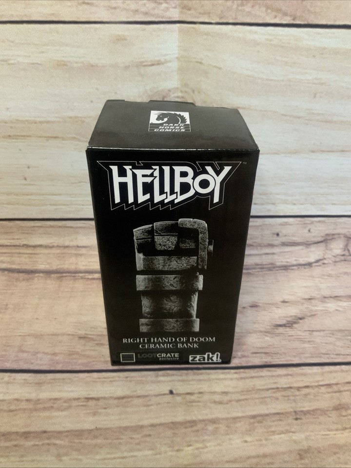 Hellboy Right Hand of Doom Ceramic Money and Coin Bank 5" Tall ...