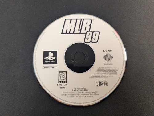 MLB 99 (Sony PS1, 1998) Complete | Tested | Authentic | eBay