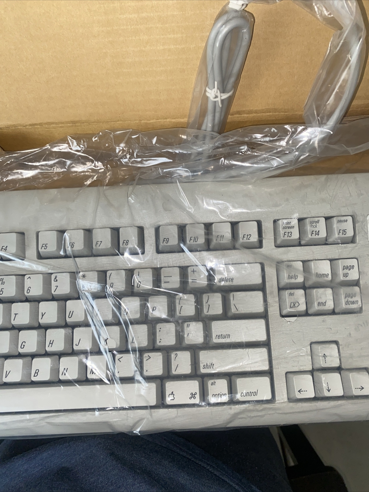 NEW Apple Design Keyboard M2980 Vintage | eBay