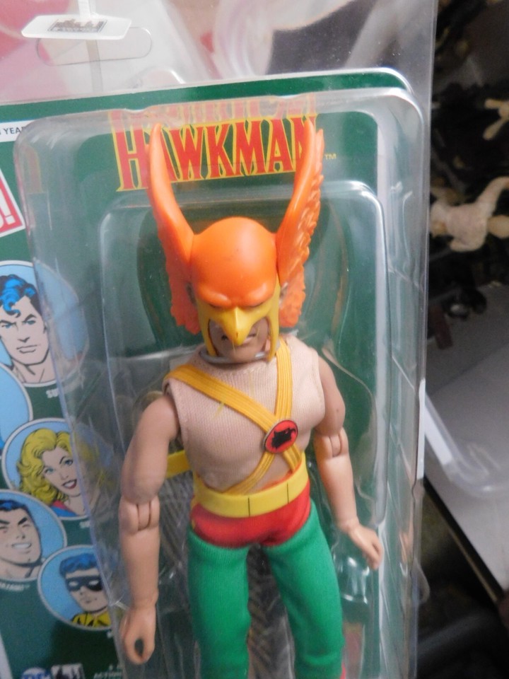 DC Comics FTC Mego Scale 8" Action Figures MIP Hawkman Sealed WGSH | eBay
