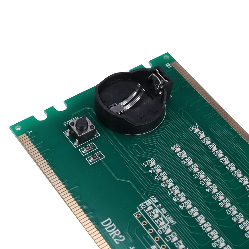 2X(DDR2 and DDR3 2 in 1 Illuminated Tester with Light for Desktop6060 ...