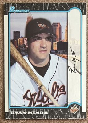 1999 Bowman International Foil Ryan Minor Baltimore Orioles #338 ...