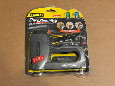 STANLEY TR250 HEAVY DUTY STAPLE GUN/BRAD NAILER Aircraft Aluminum #0073 ...