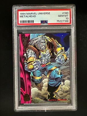 1994 Marvel Universe #180 - Metalhead - PSA 10 | eBay