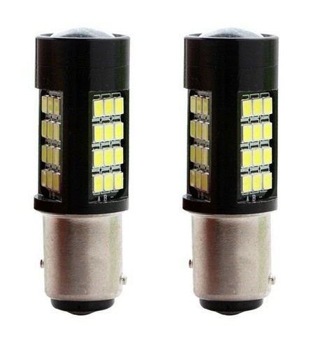 x2 Samsung LED 1157 1493 1152 30 SMD White Replace Parking OEM halogen ...