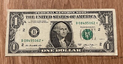 Duplicate 2013 Star Note (B) Series B08495062* FW ERROR | eBay