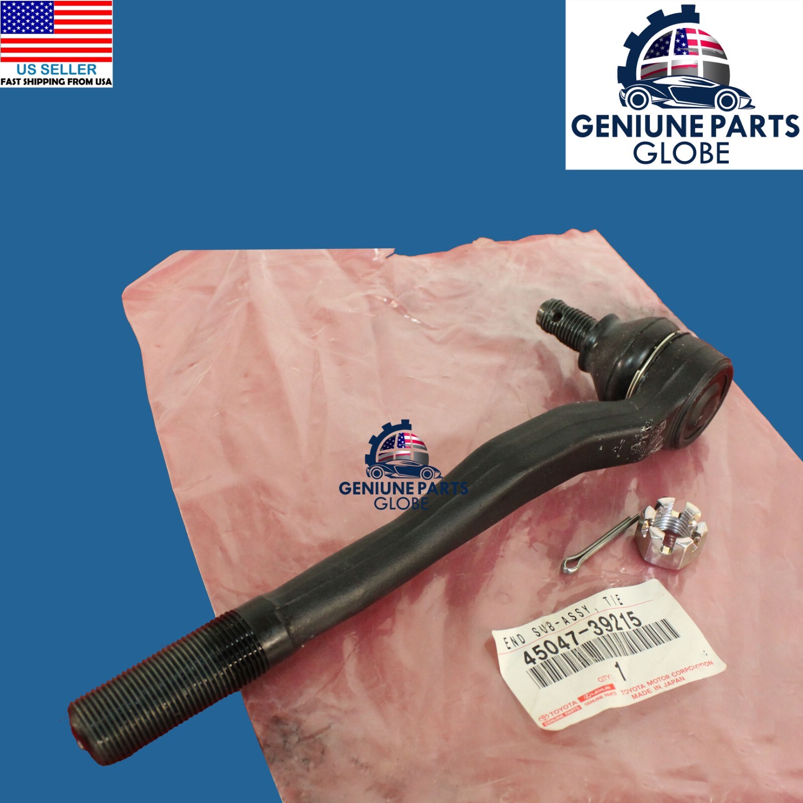 GENUINE OEM TOYOTA 1996-2002 4RUNNER LEFT STEERING TIE ROD END 45047 ...