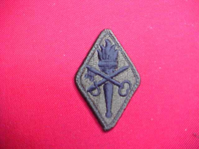 US Army Quartermaster Center and School Subdued Patch | eBay