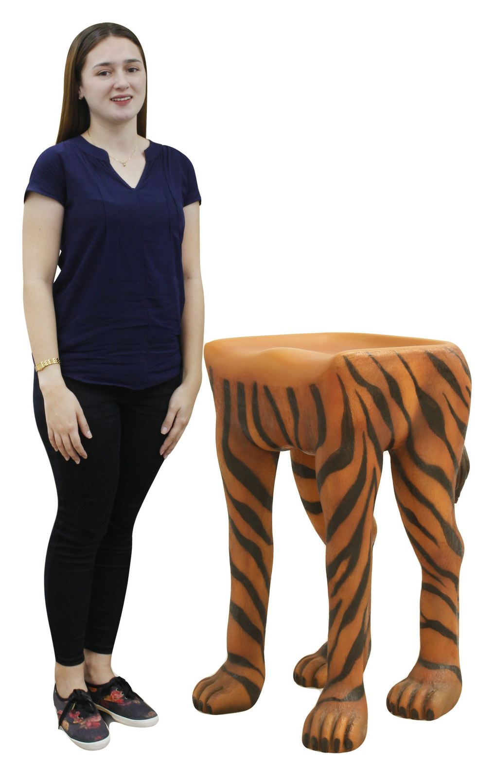 Tiger Bar Stool - Tiger Rainforest Bar Stool - Kitchen Decor ...