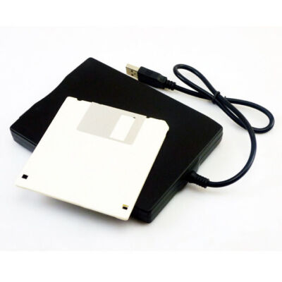 USB 3.5 FDD Hard External Floppy Disk Drive 1.44MB For PC Laptop Mac OS ...