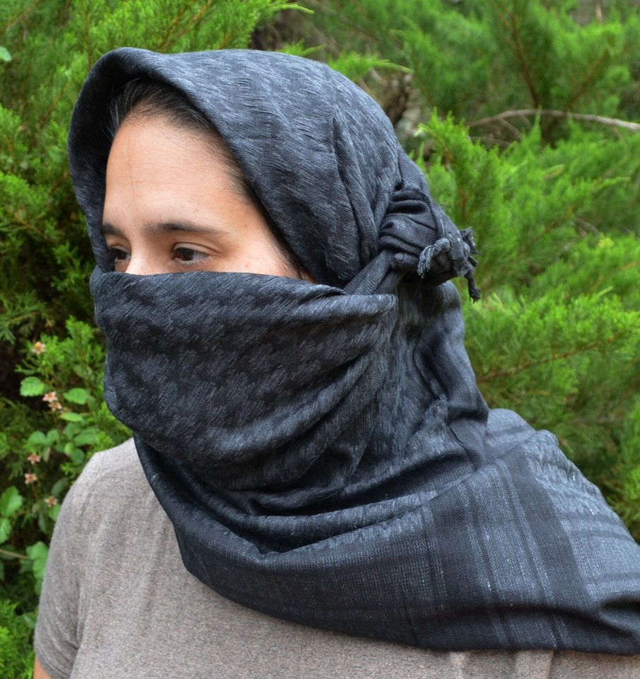 Tactical Shemagh Head Scarf Keffiyeh Balaclava military Authentic ...