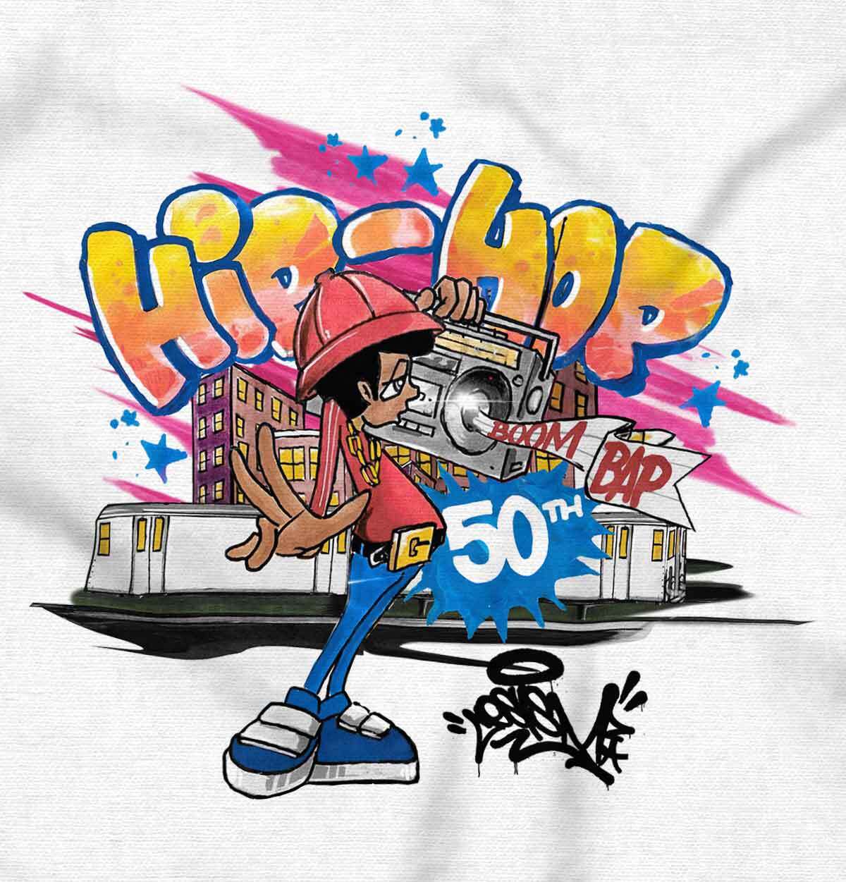 Hip Hop Graffiti Boom Bap Boombox Graphic T Shirt Men or Women | eBay