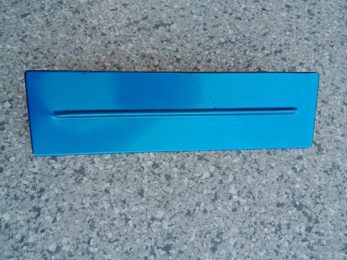 56 57 C1 Corvette Radio Delete Plate--GM #3706916--Survivor! | eBay