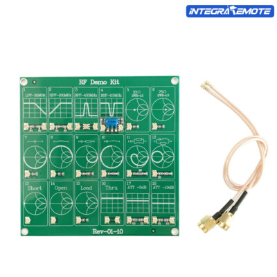 RF Demo Kit For NanoVNA VNA RF Test board Vector Network Test Filter ...