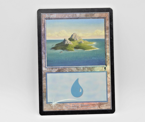 1X Island (337) Odyssey Foil Vintage MTG Magic The Gathering W2 Lightly ...